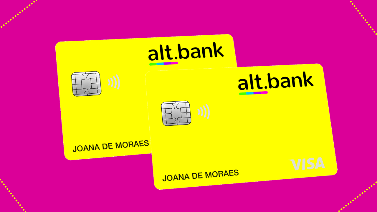 Cartão de crédito Alt.bank: o cartão que aprova fácil e rende seu ...